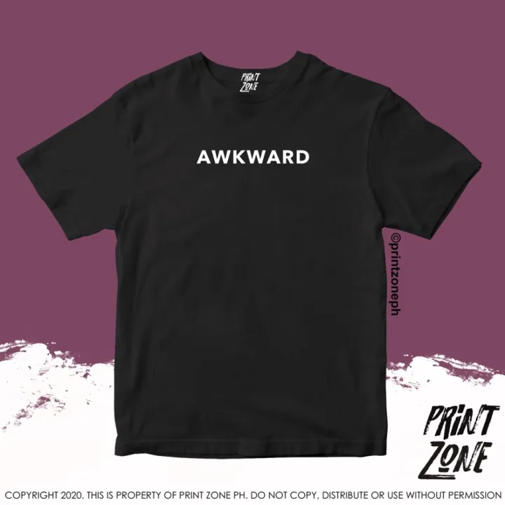AWKWARD - MOOD SHIRT COLLECTION | Lazada PH