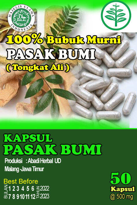 PASAK BUMI 50 KAPSUL | Lazada Indonesia