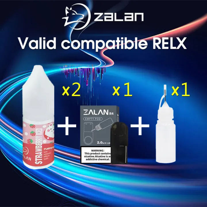 ZALAN vaperjuice set(Refillable) Zalan juice 10ml can be filled with ...