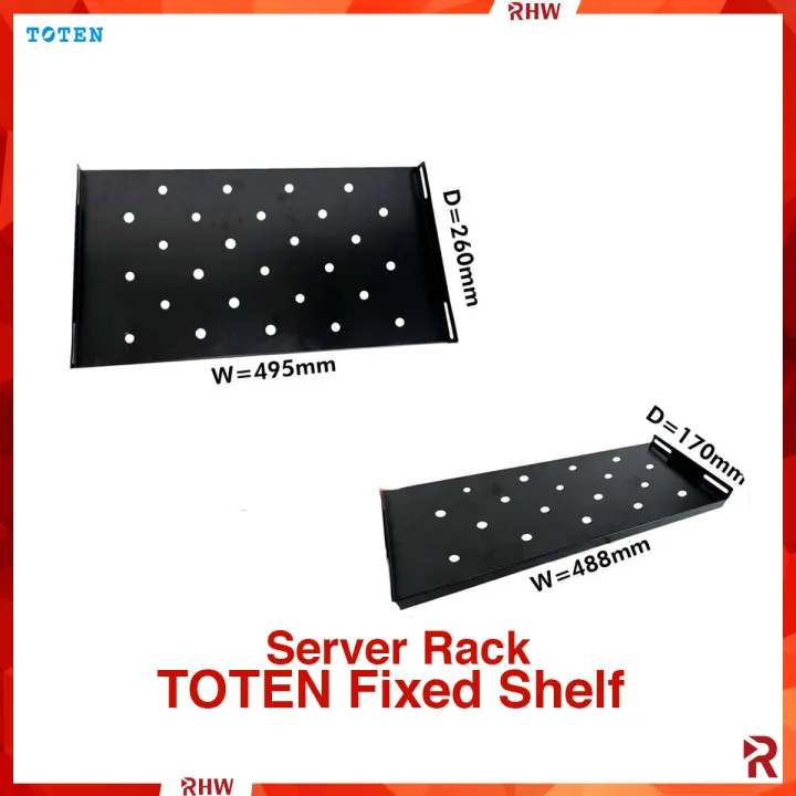Server Rack│Data Cabinet│Server Data Rack│TOTEN Fixed Shelf for Rack ...
