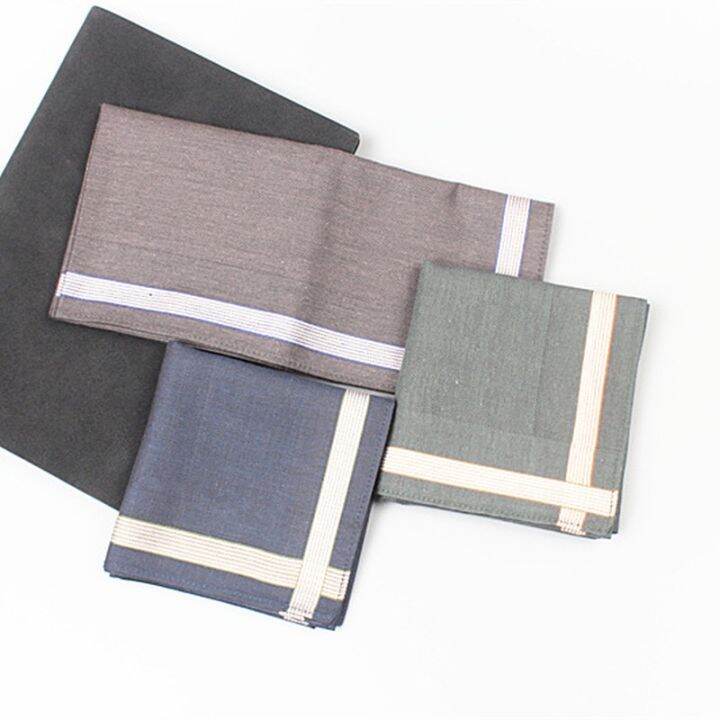 Cotton handkerchief soft wicking towel Thin handkerchief classic 3pcs ...