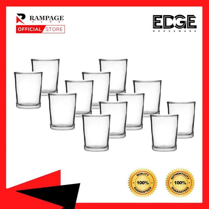 Edge Houseware Set of 12 - 3 Ounce Whisky Shot Glasses 3 oz,Mini Glass ...