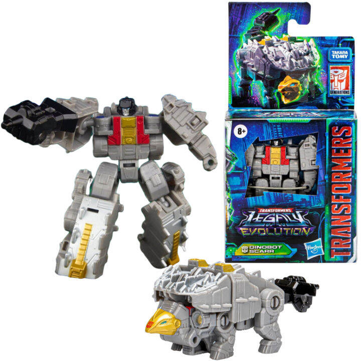 In Stock Transformers Legacy Evolution Core Dinobot Scarr Action Figure
