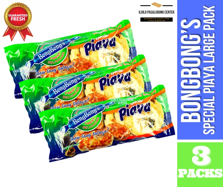 Bongbongs Pasalubong Special Piaya 10pcspack 3 Packs Special Piaya Bongbong Pasalubong