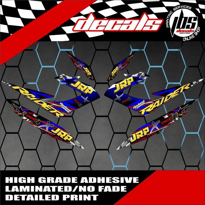 raider 150 jrp decals sticker r150 thai | Lazada PH
