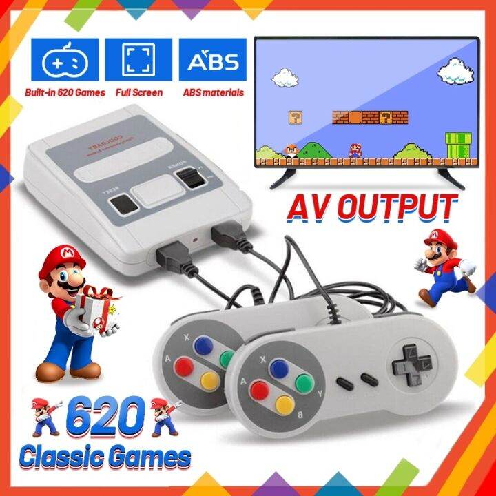 [Local Stock]Latest NES S-02 2000 Games Mini Classic SFC Game Console ...