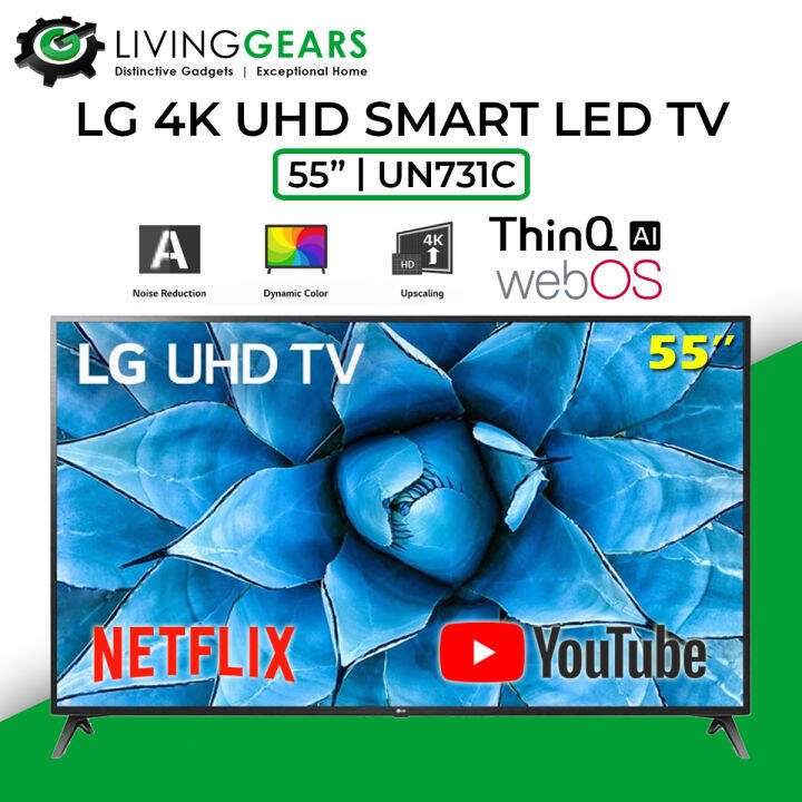 LG 4K UHD Smart TV LED (55" INCH | 55UN731C) | Lazada