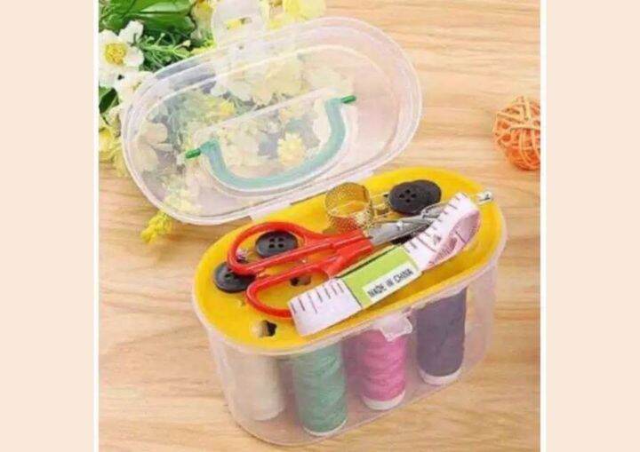 Alat Jahit Kotak Set Lengkap kelngkapan alat jait bagus | Lazada Indonesia