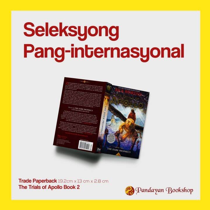 The Dark Prophecy The Trials Of Apollo Book 2 Ni Rick Riordan Lazada Ph