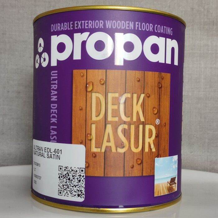 ultran deck lasur EDL propan natural satin - natural | Lazada Indonesia