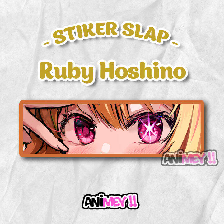 Stiker Slap Ruby Hoshino / Sticker Slap Anime Waterproof | Lazada Indonesia