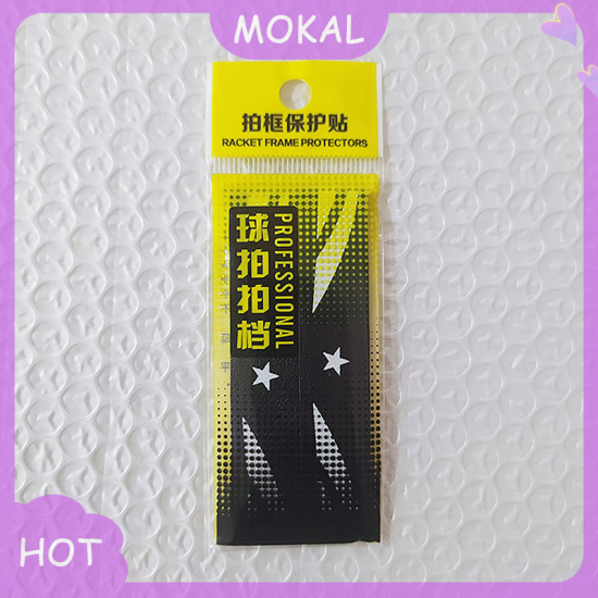Mokal miếng dán bảo vệ đầu vợt cầu lông nhiều màu chống ma sát đơn giản