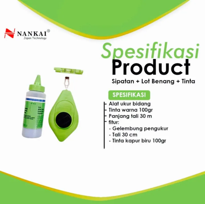 SIPATAN NANKAI/LOT BENANG / TARIKAN BENANG 30 M | Lazada Indonesia