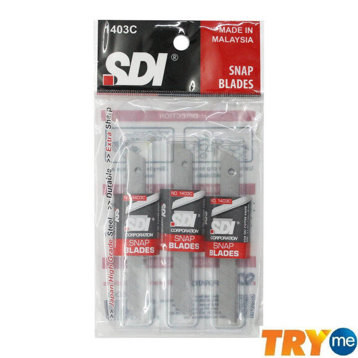 SDI Cutter Blades 1403C-SDI-3 (3's) | Lazada