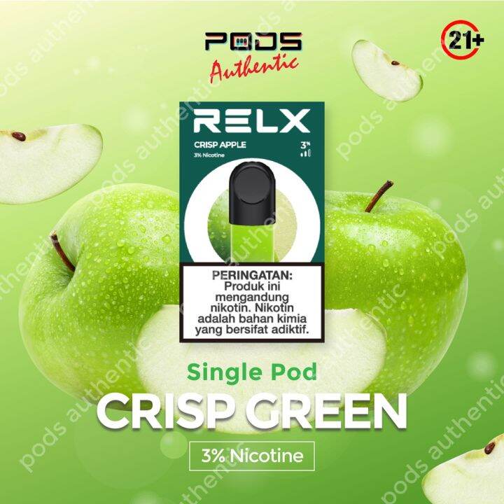 RELX Infinity Pod - Green Crisp / Apple | Lazada PH