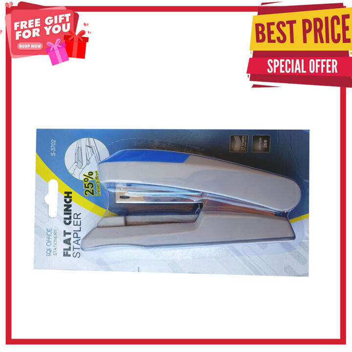 SQI Office Flat Clinch Stapler | Lazada PH