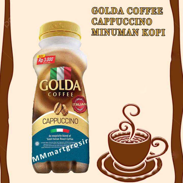 Golda Coffee/ Coffee Capuccino/ Minuman Kopi/ 200ml | Lazada Indonesia