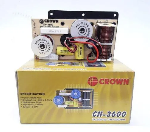 CROWN CN-3600 600watts Dividing Network 3-way | Lazada PH