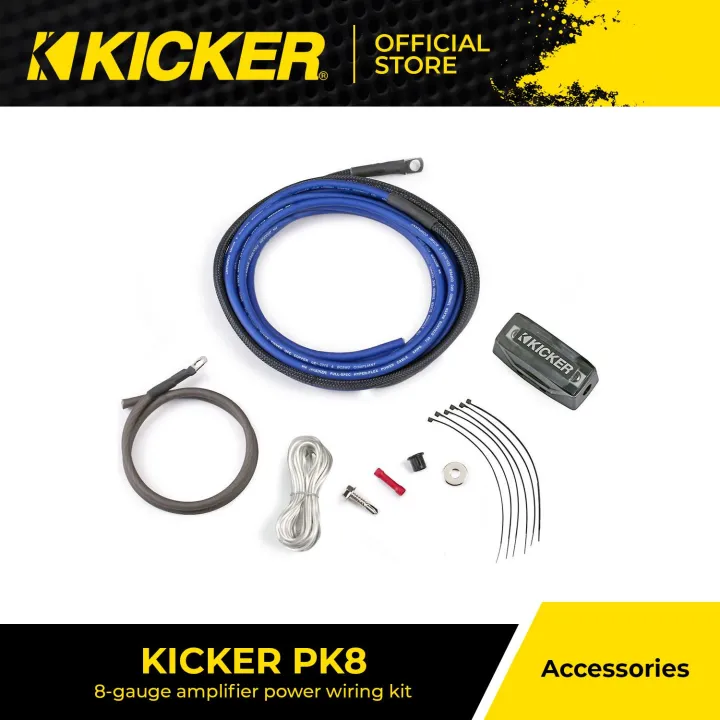 Kicker PK8 8-Gauge Amplifier Power Wiring Kit | Lazada PH