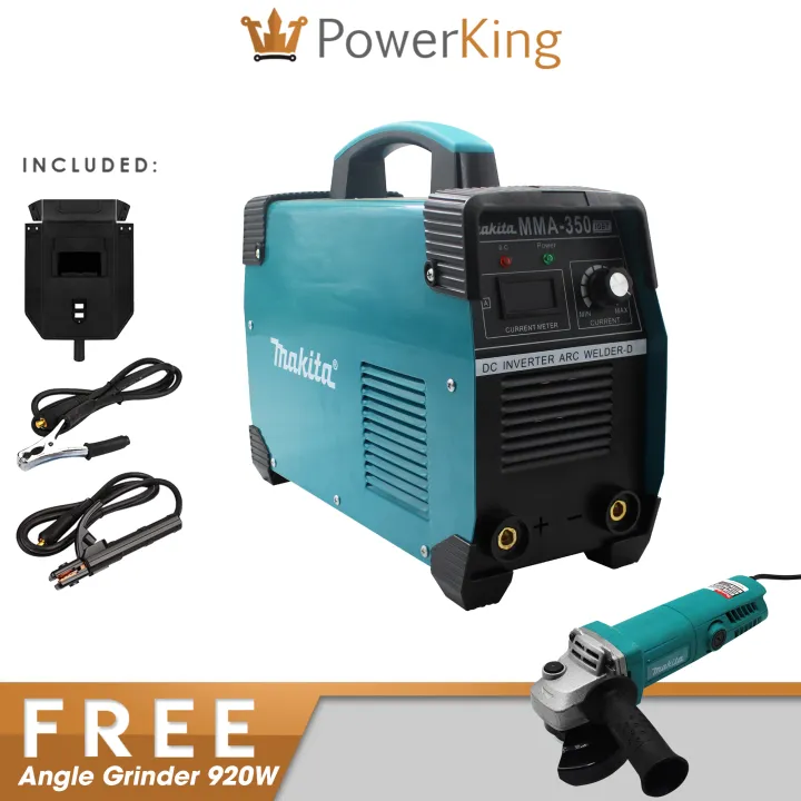 MK MMA-350 Welding Machine + MK 9523B Angle Grinder | Lazada PH