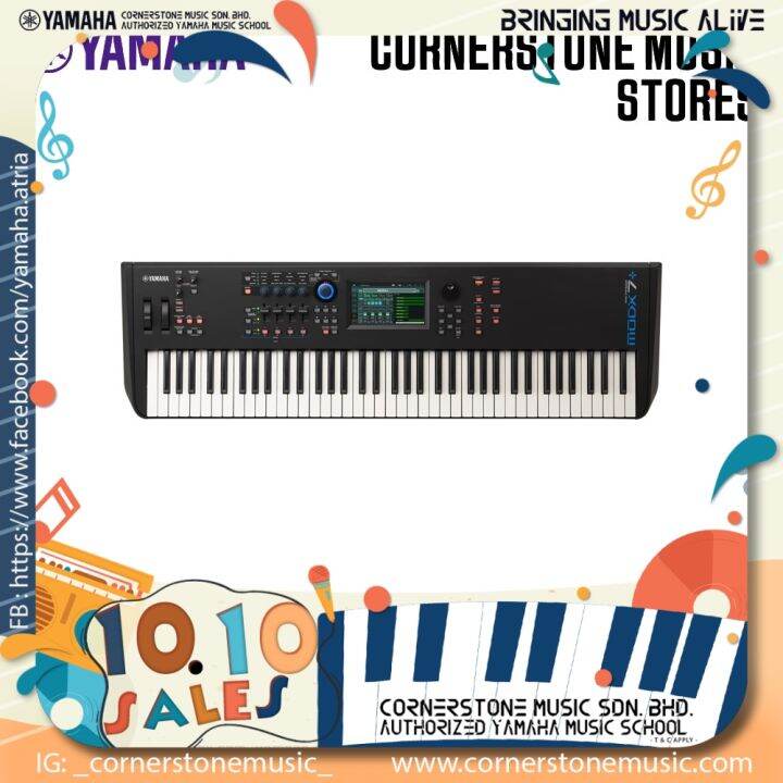 Yamaha Keyboard Synthesizer MODX7 Plus 76 Keys ( MODX7+ / MODX7Plus ...