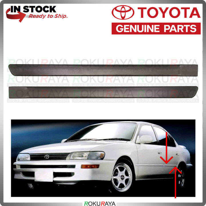 [REAR RIGHT 1PCS] Toyota Corolla AE100 Genuine Original Side Door ...