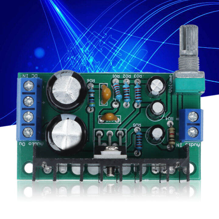 Power Amplifier Board Volume Control TDA2050 1 Channel Amplification ...