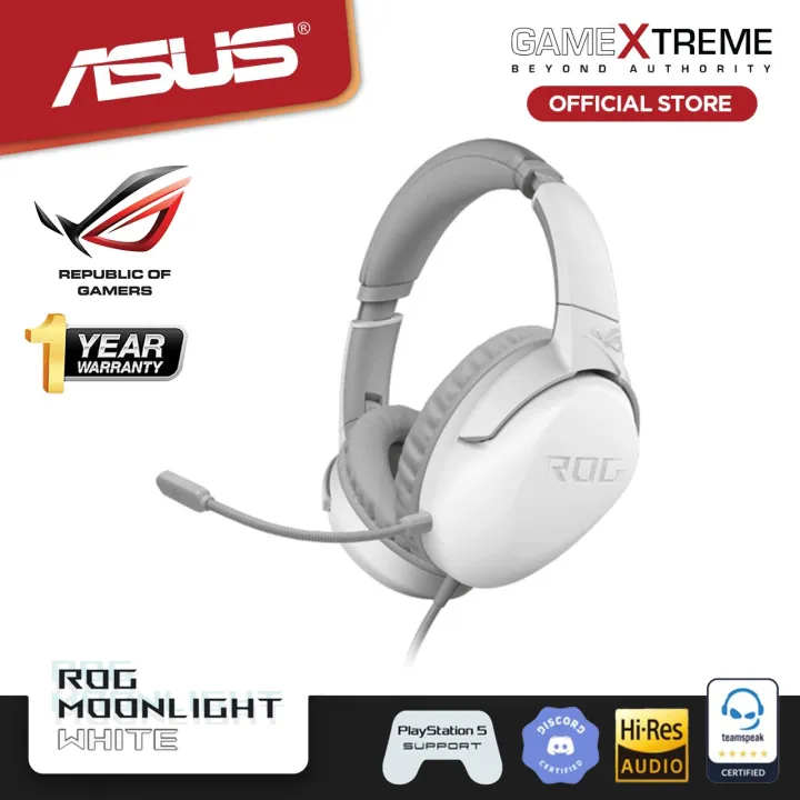 Asus Rog Strix Go Core Gaming Headset [Moonlight White] | Lazada PH