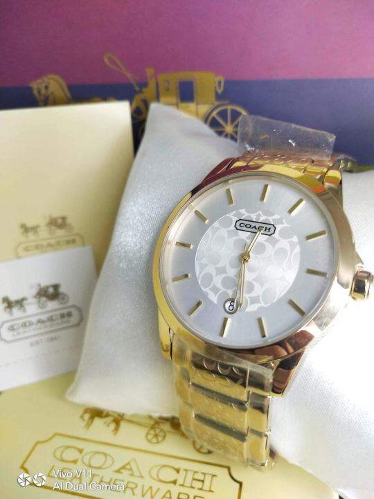Coach Couple Watch - Stainless Steel | Lazada PH