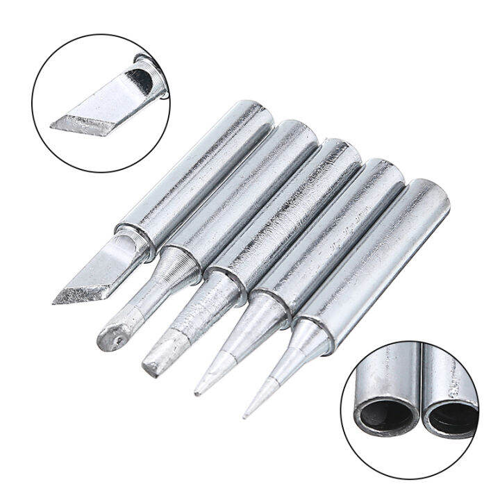 Stiup 5pcs 900M-T Metal Solder Screwdriver Iron Tips for Hakko ...