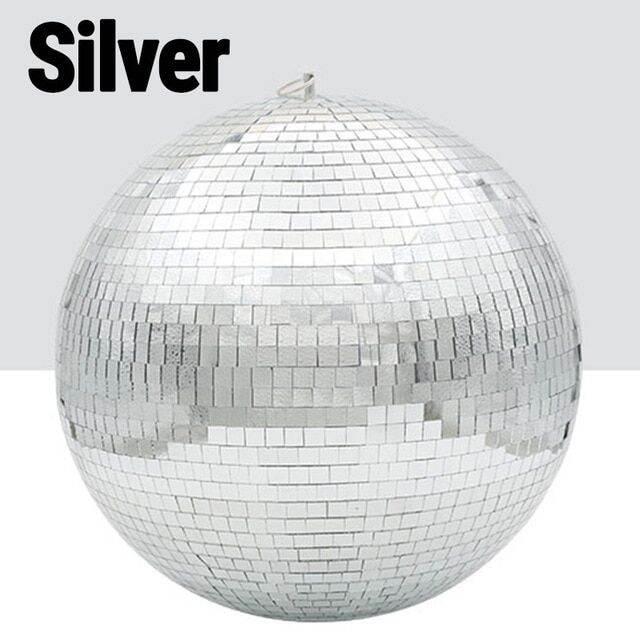 30cm Mirror Disco Ball Stage Light Rotating Glass Ball Big Party ...