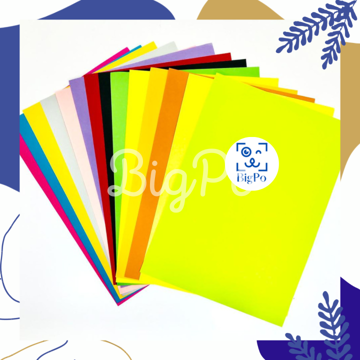 (20 lembar) Kertas Warna Kertas Spectra HVS Warna Quilling Paper 80gsm ...