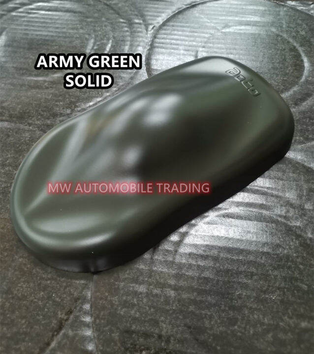 2K CAR PAINT - ARMY GREEN / SOLID / BANCUH CAT | Lazada