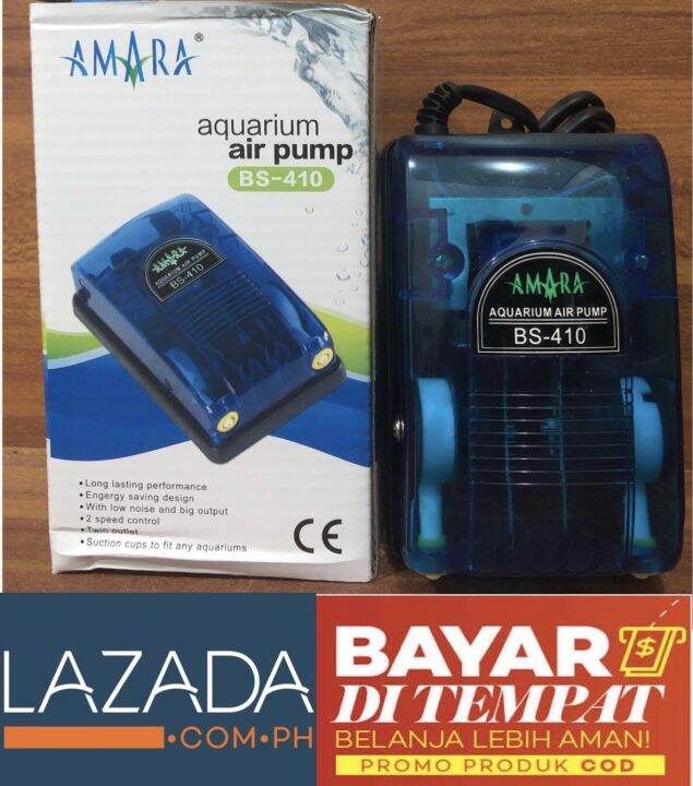 pompa udara aerator 2 lubang amara | Lazada Indonesia