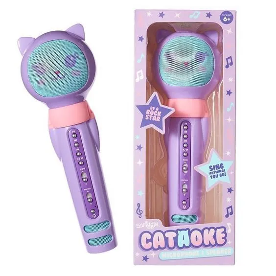 SMIGGLE CATAOKE CAT KARAOKE SPEAKER MICROPHONE | Lazada PH