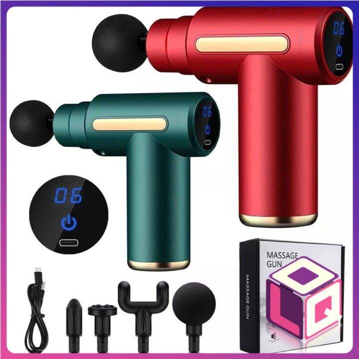 [Best Deal] Muscle Fascial Massage Gun Compact and Portable Muscle ...