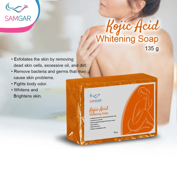 SAMGAR Kojic Acid Soap Beauty Personal Care Body Wash - Whitening Soap ...