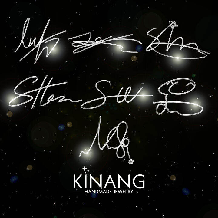 Kinang: "ENHYPEN Signature" Necklace (Heeseung, Jay, Jake, Sunghoon ...