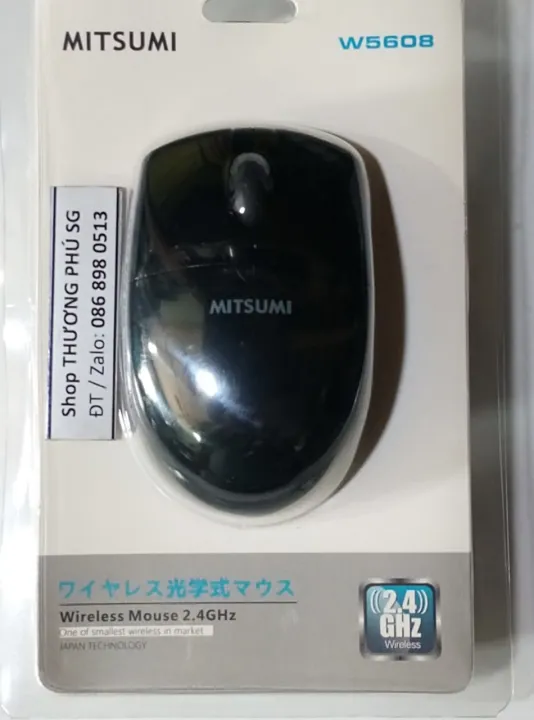 Chuột không dây Wireless Mouse 2.4Ghz Mitsumi W5608 | Lazada.vn