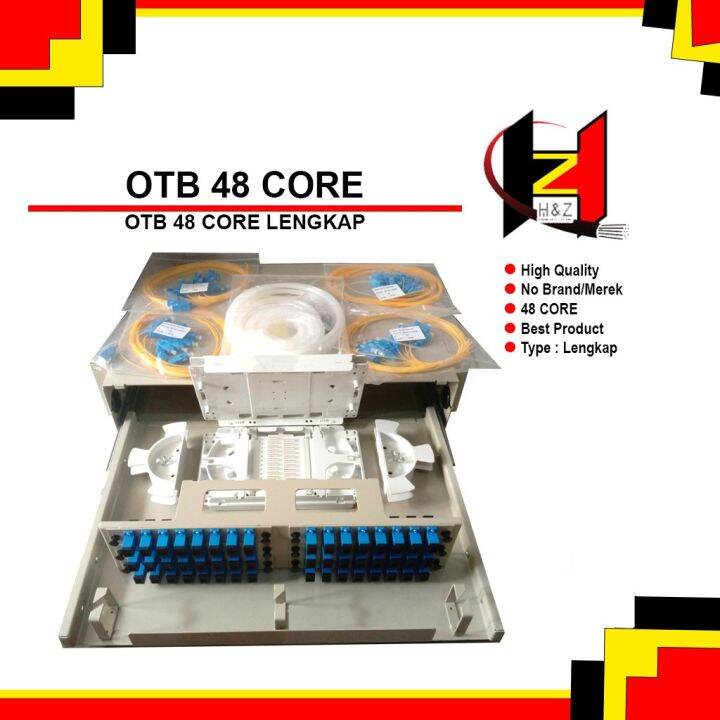 OTB 48 Core SC UPC LENGKAP / Roset 48 Core Kabel Fiber FTTH | Lazada ...