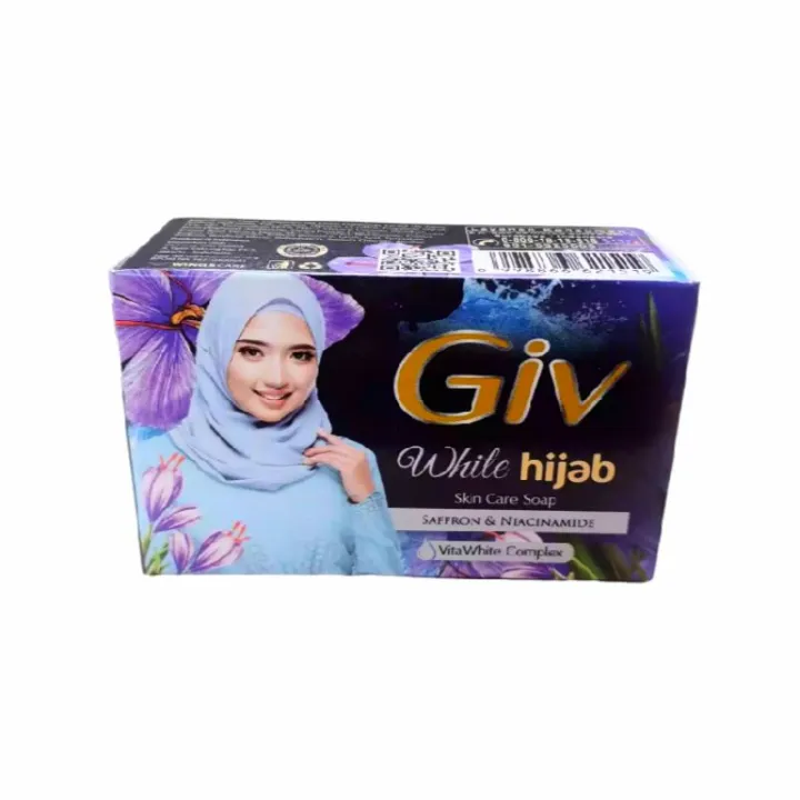 Sabun Mandi Batang Giv White Hijab 76 Gr - Giv white Hijab 76 Gr - Sabun Mandi Giv Hijab 76 Gr ...