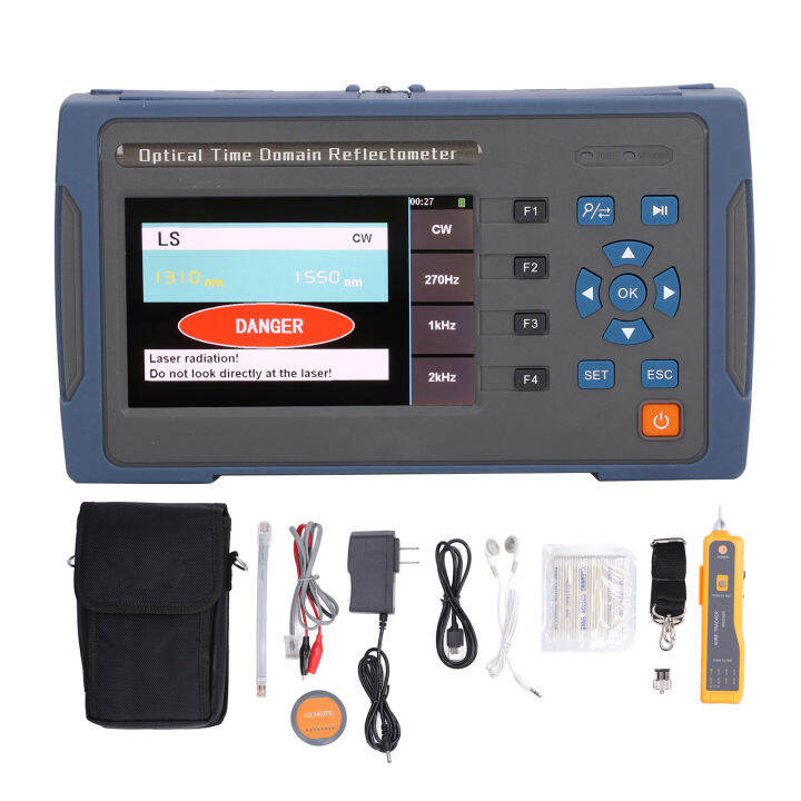 Optical Time Domain Reflectometer 3.97in Automatic OTDR เครื่องทดสอบ ...