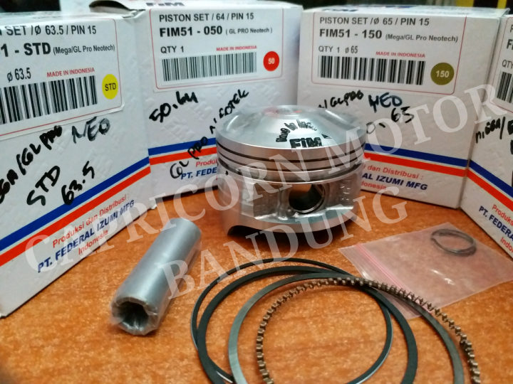Piston Kit GL PRO NEOTECH MEGA PRO KARBU FIM IZUMI | Lazada Indonesia