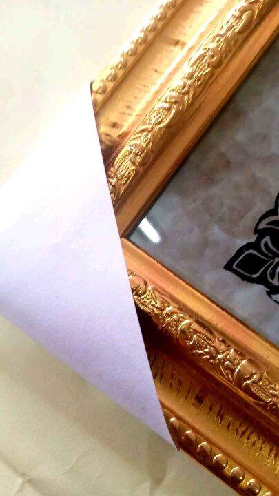 [FREE PACKING KAYU] Kaligrafi Ayat Kursi Lanscape Lis 4Cm Pigura Hiasan ...