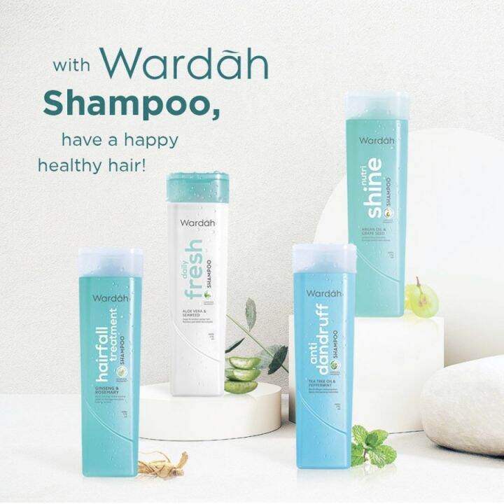 WARDAH Shampoo / Conditioner - Daily Fresh |Hairfall Treatment | Anti ...