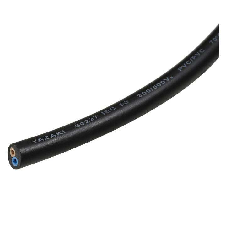 yazaki สายไฟ VCT 2x2.5 sqmm. ความยาว 10-40 เมตร/ม้วน คุณภาพดี มี มอก. ของแท้ 100% VCT 60277 IEC ...