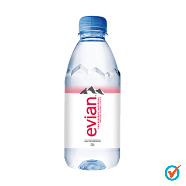 Evian Natural Mineral Water 330ml | Lazada
