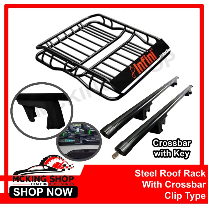 Toyota Rush 2018-2020 INFINI FITRACK 38x38 Steel Roof Rack with ...