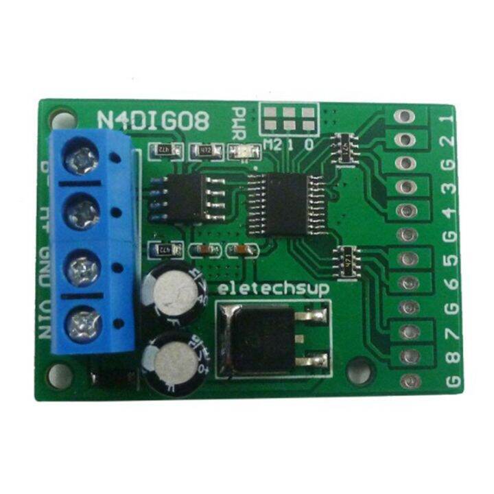 8Ch Input/Output Digital Switch TTL LvTTL CMOS RS485 IO Control Module ...