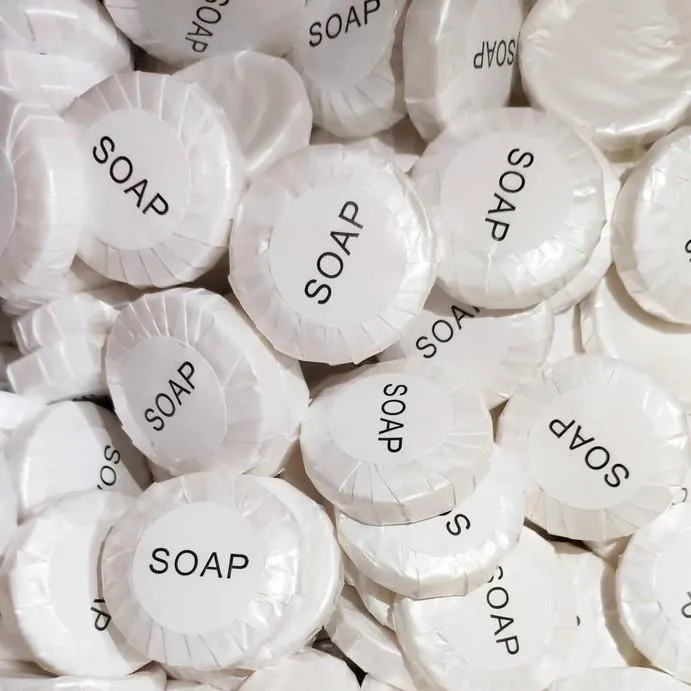 【SK】20 grams White Round Bath Soap (20 pcs 25 pcs 50 pcs) | Lazada PH